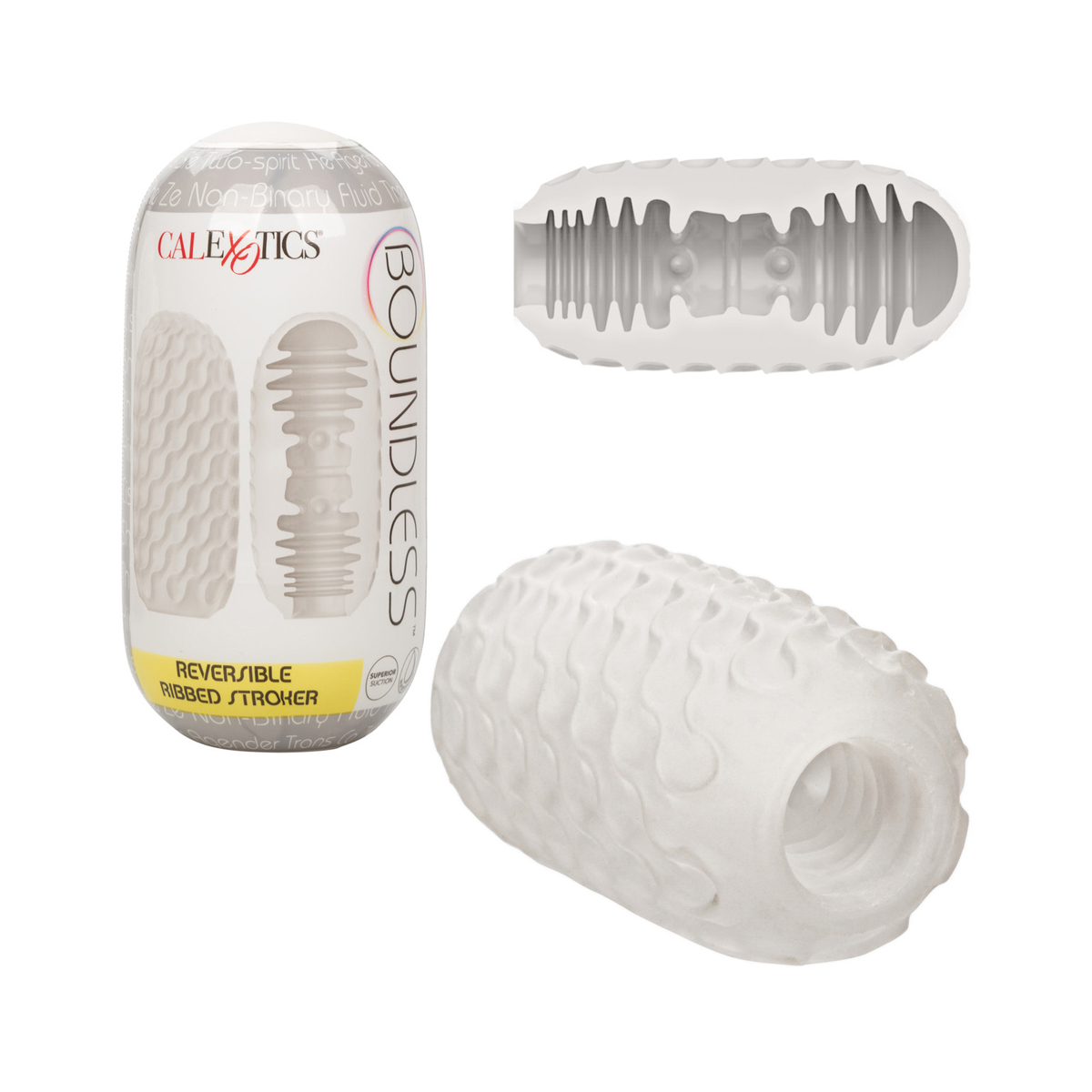 Masturbador Boundless Reversible de Calexotics - Divino Placer